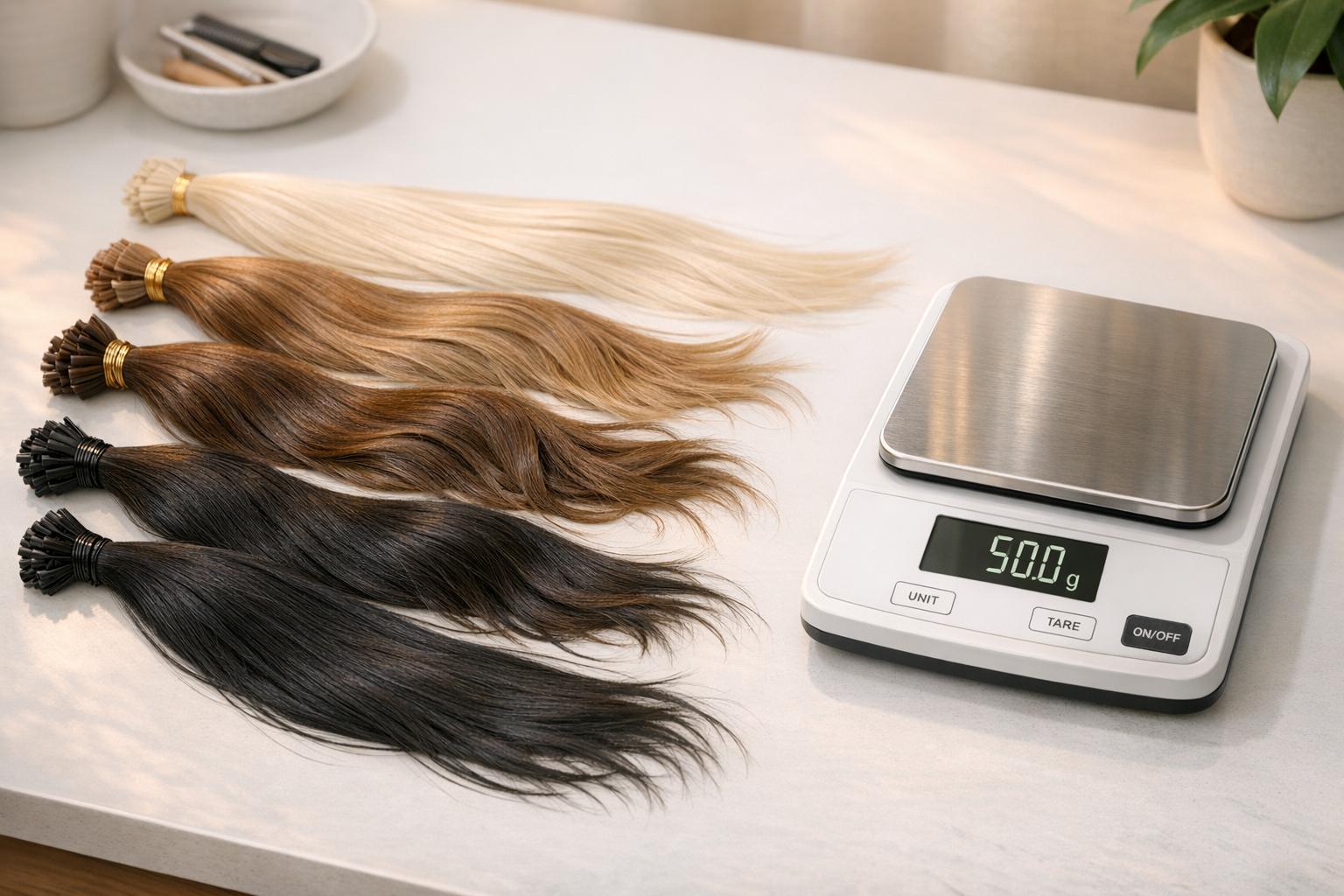 Hair Extension Weight Calculator – Hair Wonderland