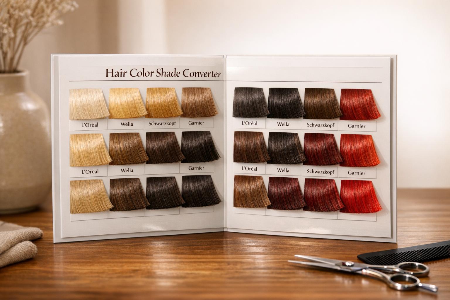 Hair Color Shade Converter – Hair Wonderland